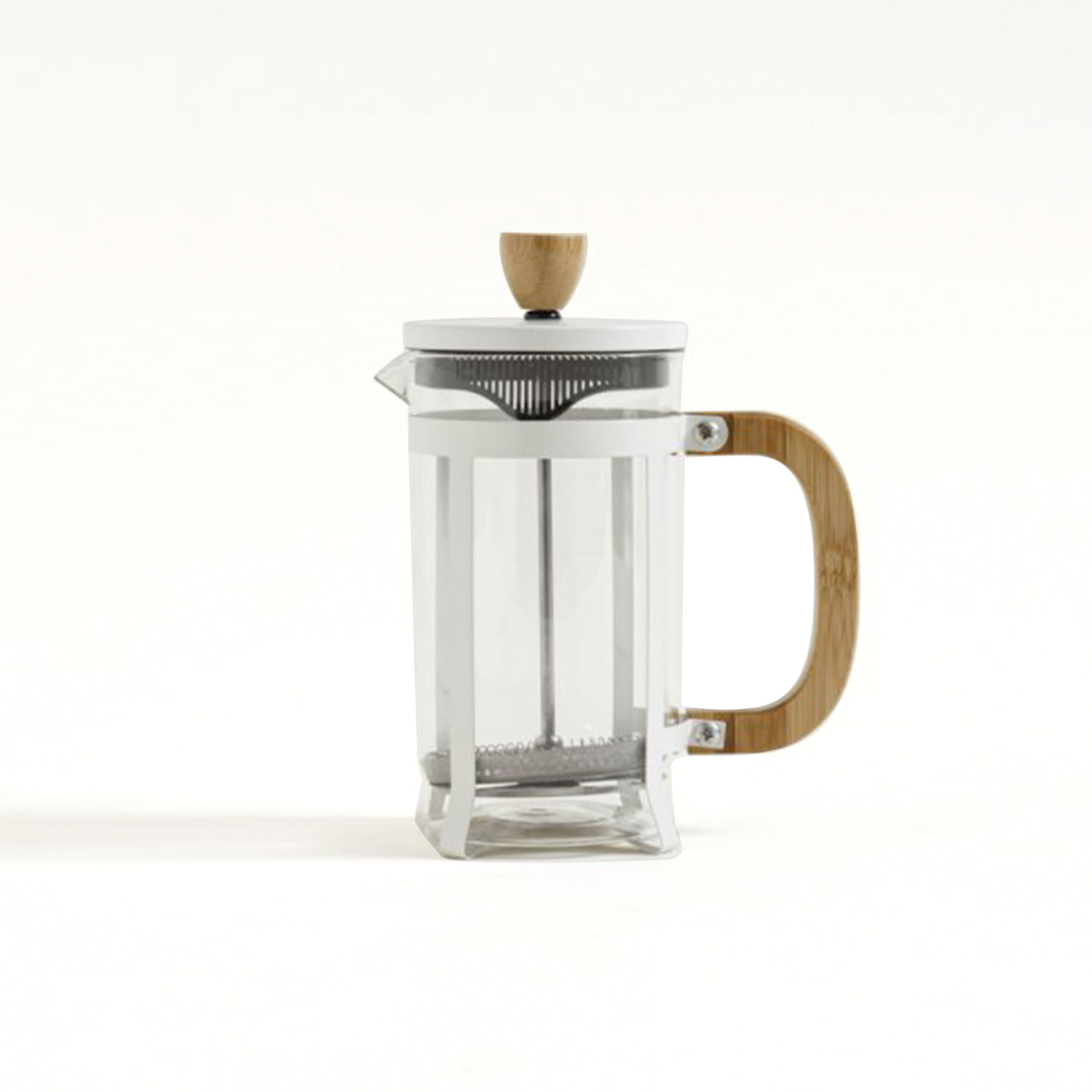 Cafetera Embolo Crema Bambu - Tienda Fc